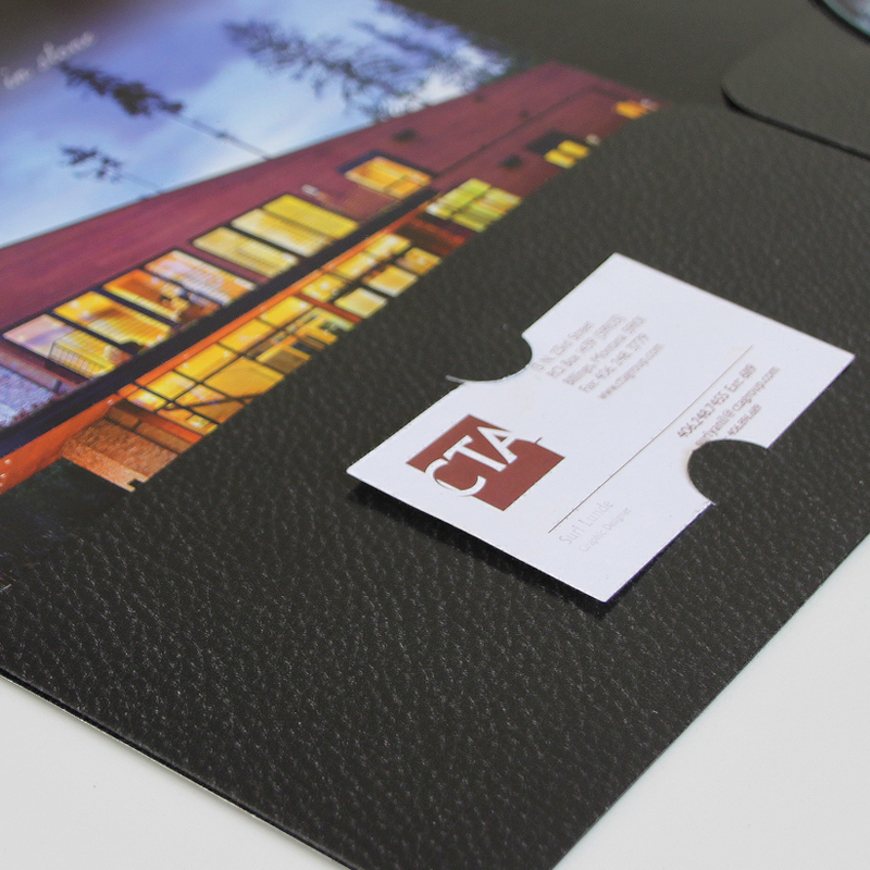 Marketing folder and brochure – Suri Lunde